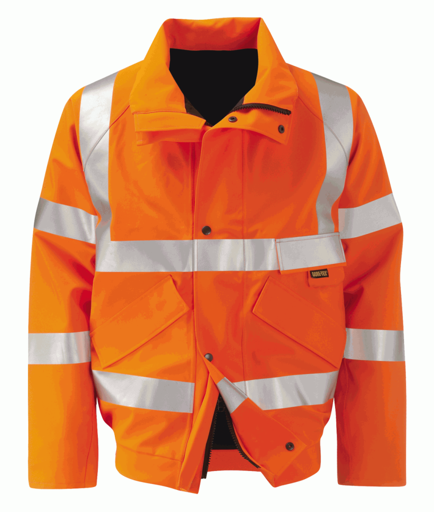 Hi Vis Colorado Gore-Tex Rail Spec Bomber Jacket | Work & Wear Direct
